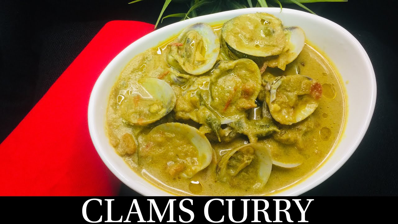 CLAMS CURRY RECIPE| GOAN KHUBBE CURRY| TISREO COCONUT CURRY- BY NATASHA ...