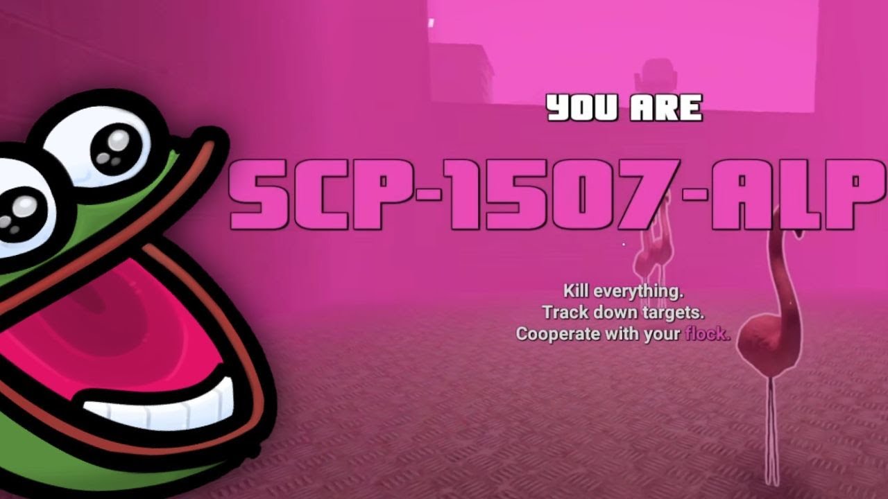 W KOŃCU zagrałem FLAMINGIEM (SCP-1507-ALPHA) - YouTube