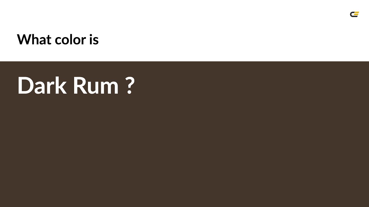 Dark Rum color #45362b hex color - Brown color - Cool color 45362b ...