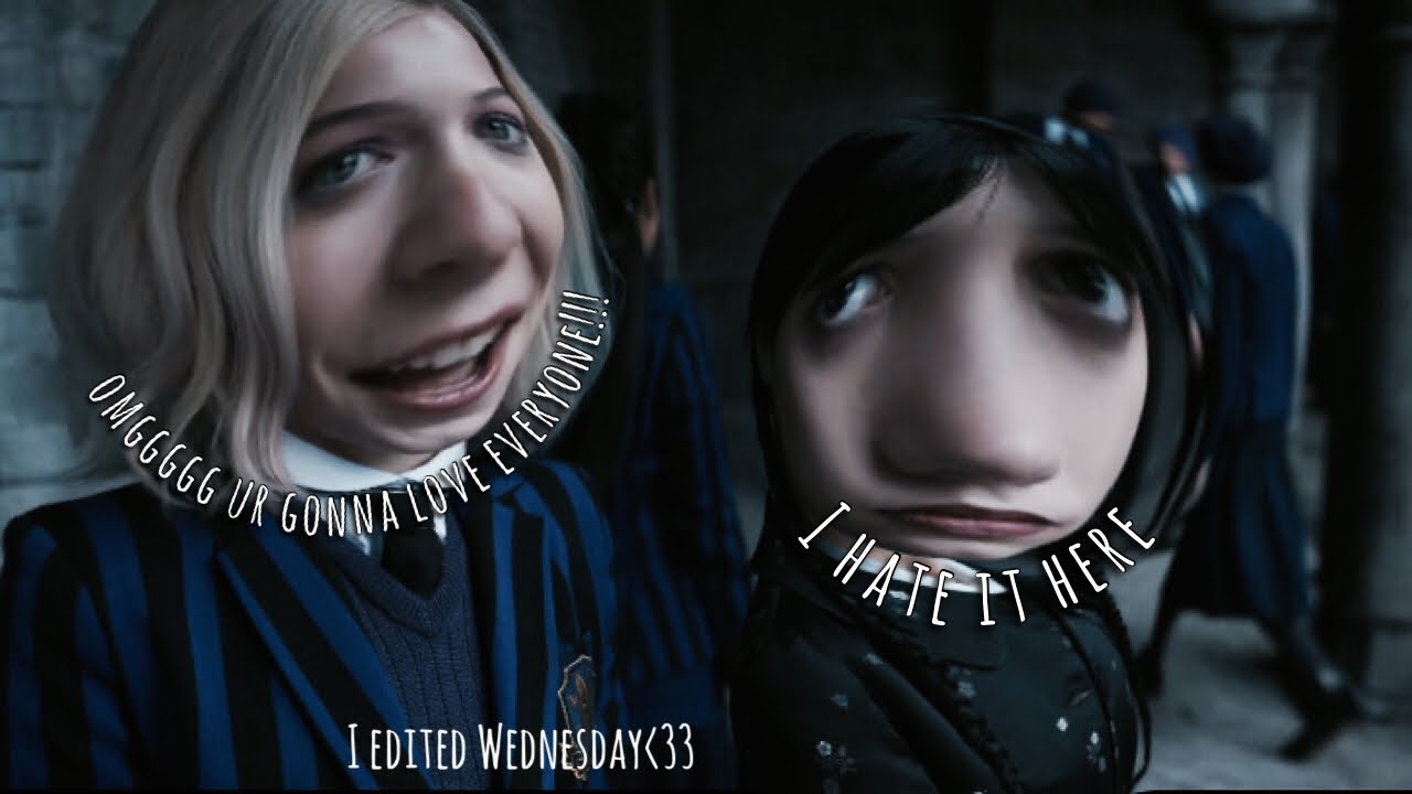 I edited wednesday because she’s an iconic eMo - YouTube