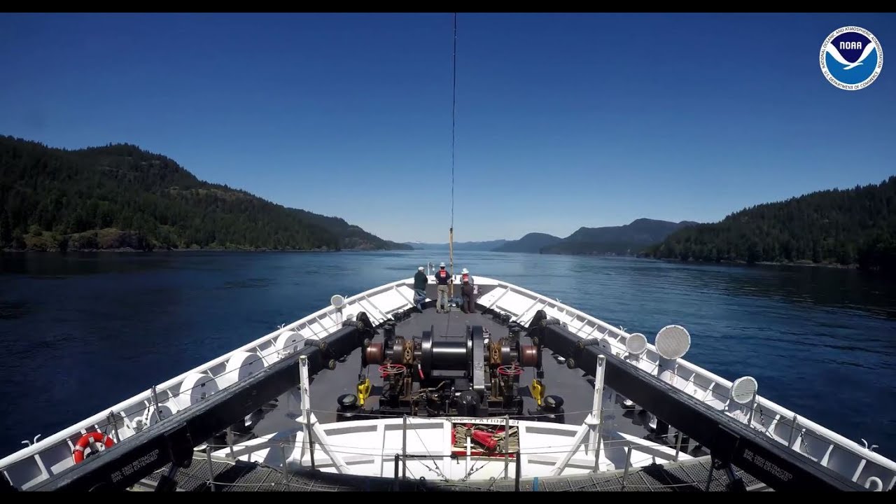 NOAA Ship Fairweather- Inside Passage Northbound 2017 - YouTube