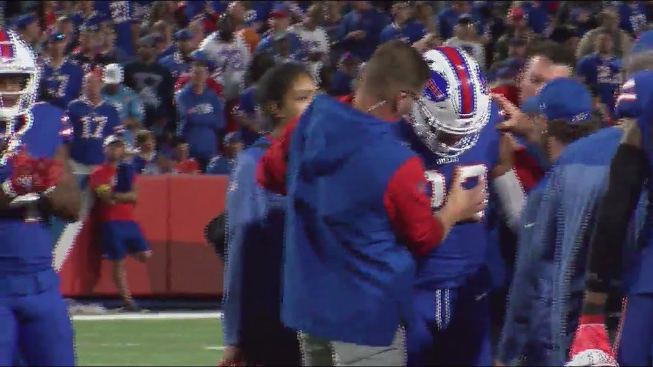 Bills CB Dane Jackson avoids major injury, out of hospital - YouTube