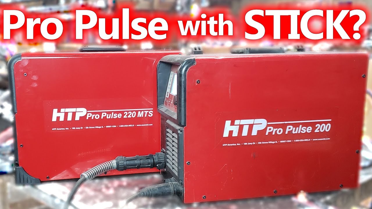 MIG, TIG, and STICK! Youtube's First Unboxing of the HTP Pro Pulse 220 ...