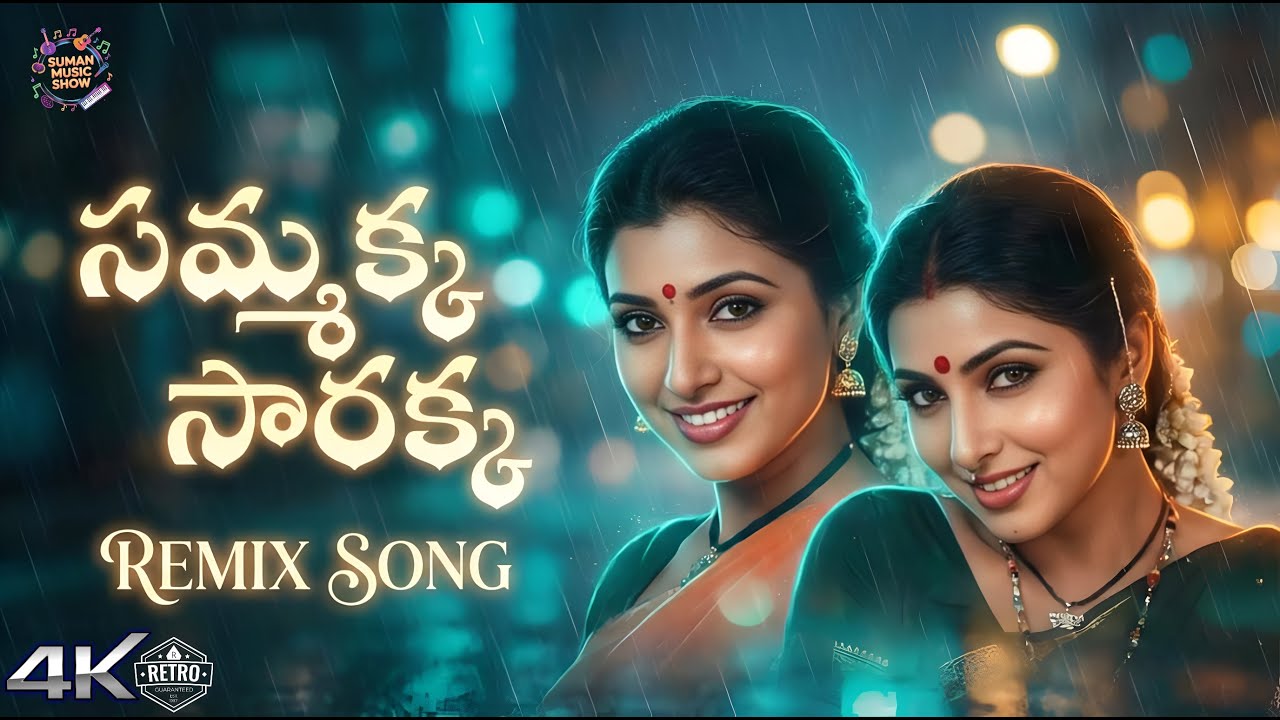Andaala Puttina Remix Audio Song | Sammakka Saarakka | Dasari Narayana ...