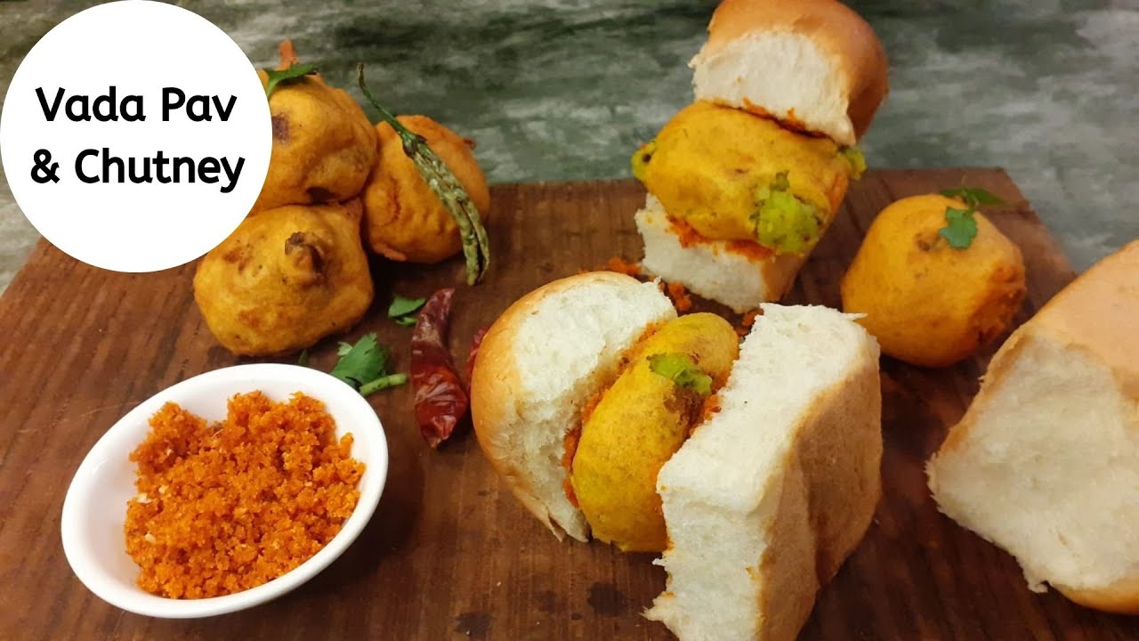 Batata vada recipe | Vada pav recipe chutney | Batata vada mumbai style ...