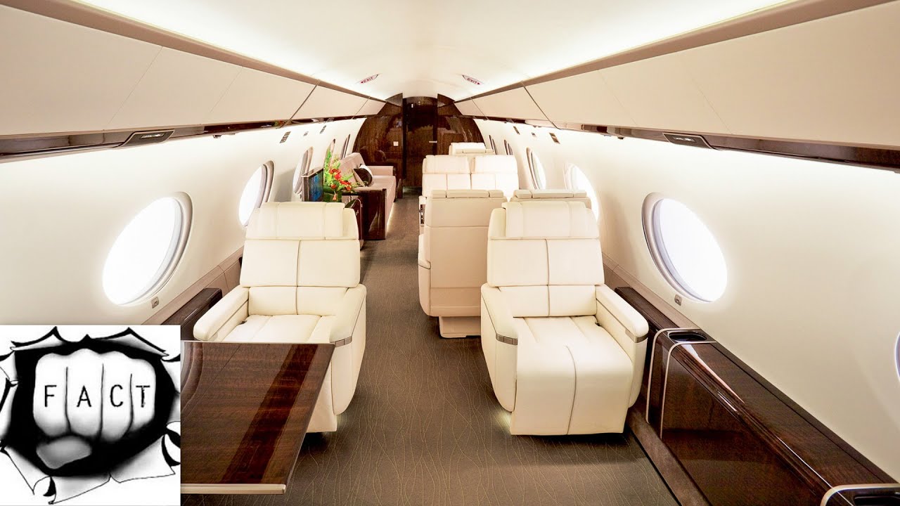 15 Most Luxurious Private Jets - YouTube