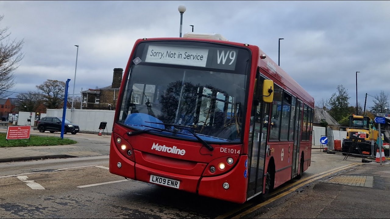 Enviro 200 Ride | W9 Chase Side Avenue → Chase Farm Hospital - YouTube