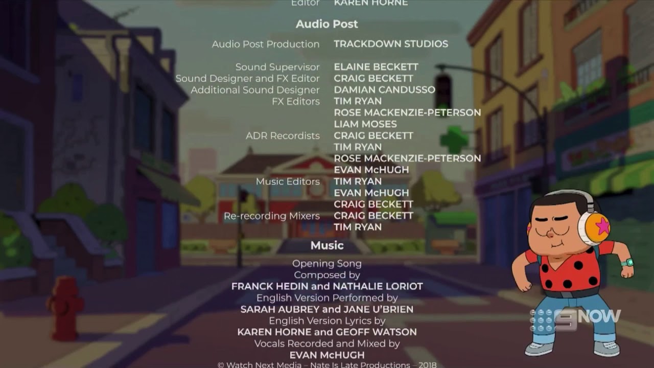 WatchNext Media/Nate is Late Productions/La Factorie Animation/Kids ...