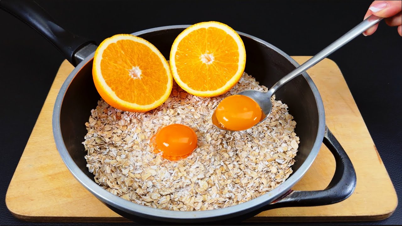 Eier mit Haferflocken vermischen! Dieses Rezept ist so lecker, dass ich ...