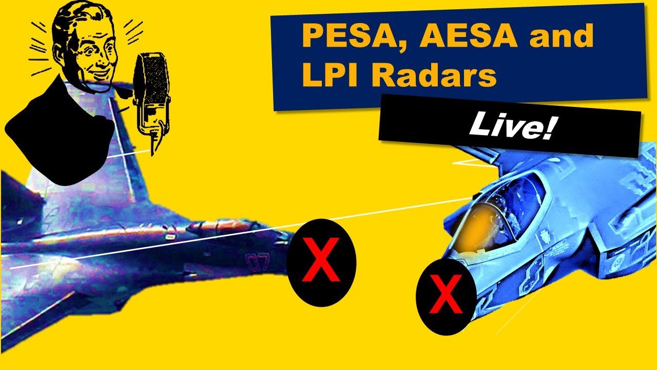 What you DON'T know about PESA, AESA and LPI Radars - M7* Live! - YouTube