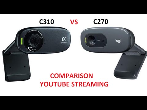 Logitech C270 Vs C310 Test -Gaming - YouTube