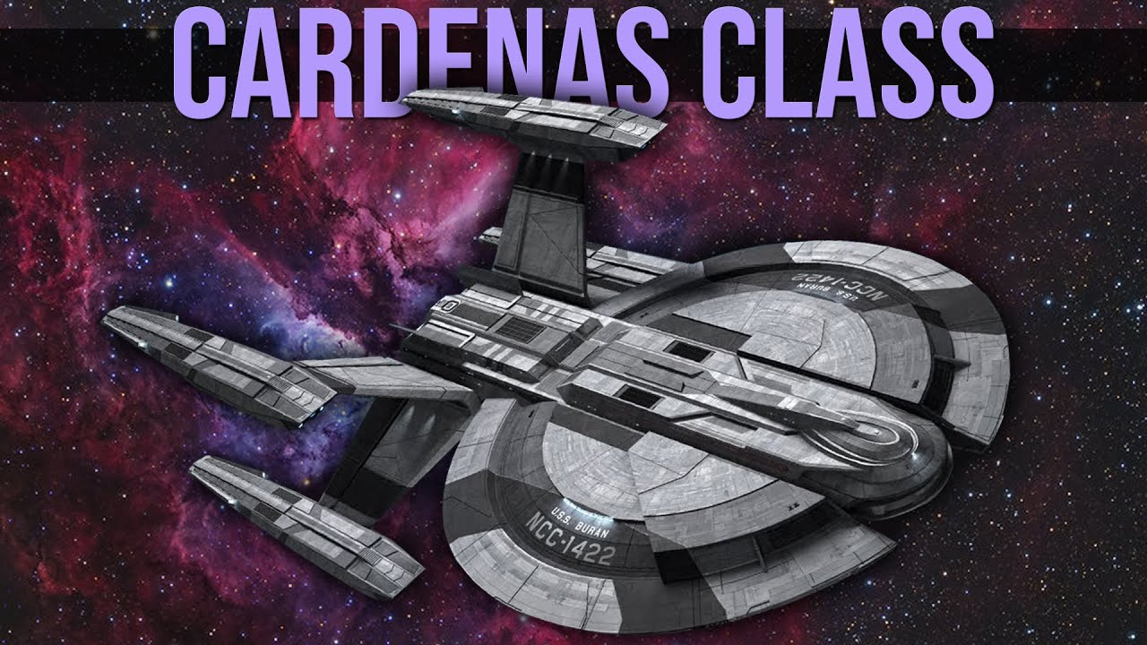 26 Phaser Arrays? The Cardenas Class Starship - YouTube