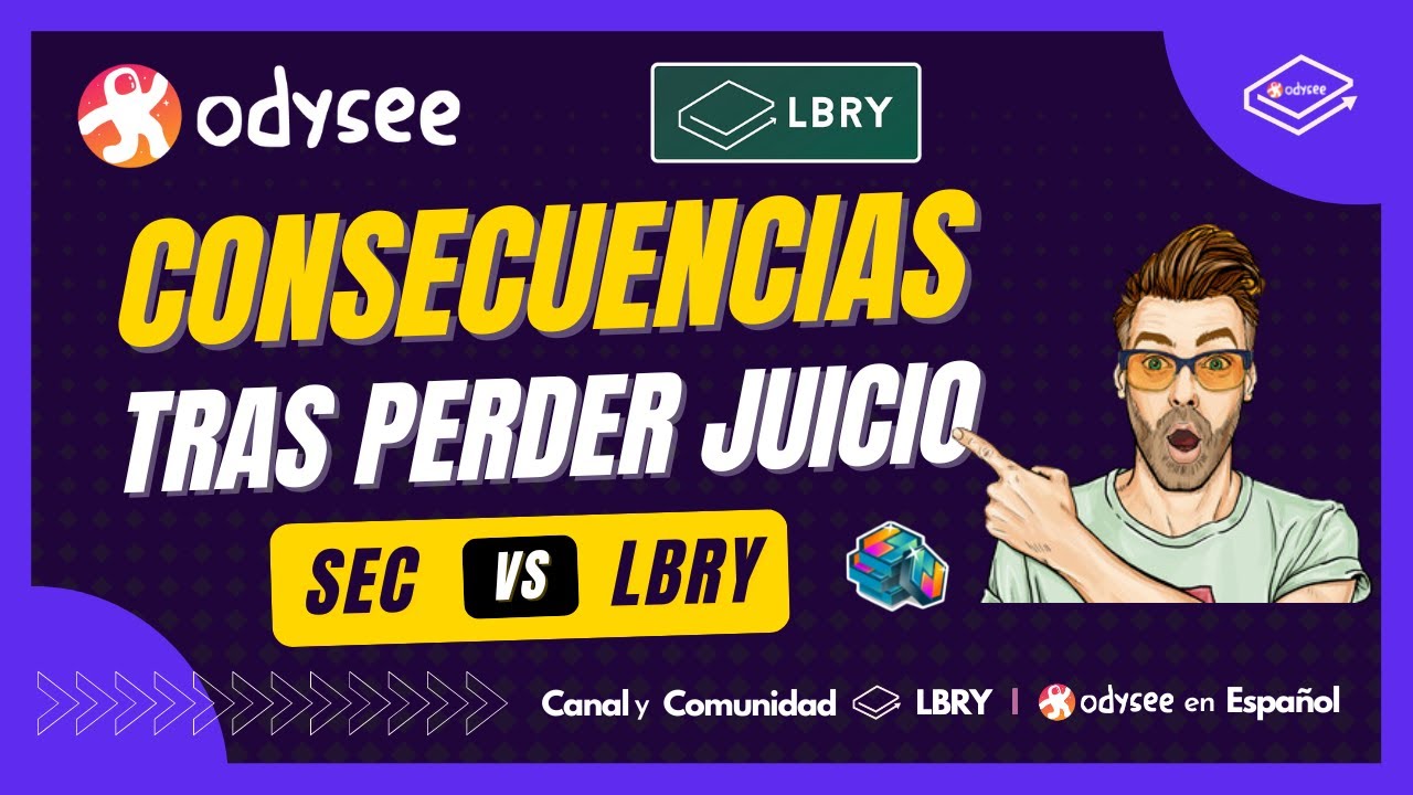 ODYSEE - CONSECUENCIAS LBC TRAS PERDER JUICIO SEC LBRY - YouTube