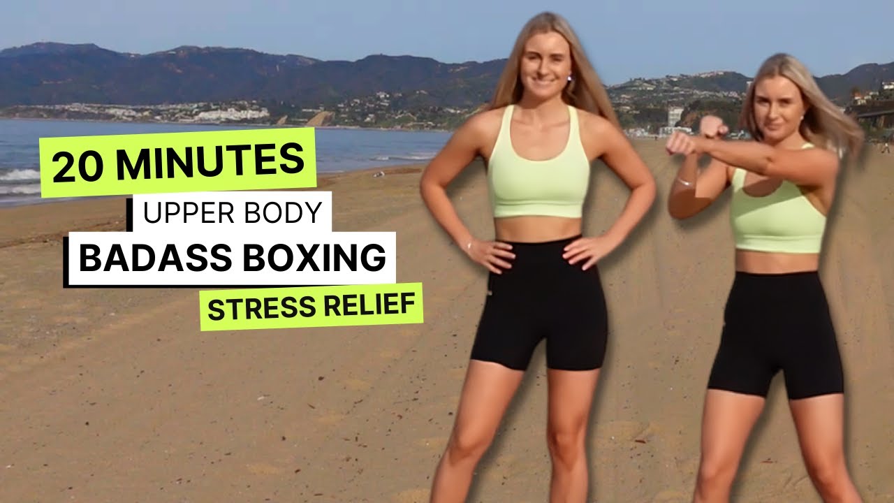 20 MINUTE BADASS BOXING - STRESS RELIEF Energy Booster, No equipment ...