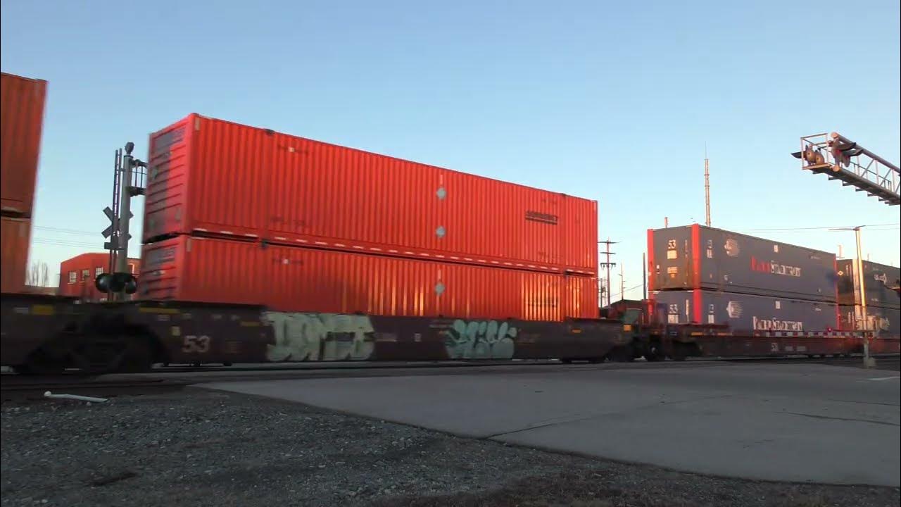 UP 7731 west at Nappanee - YouTube