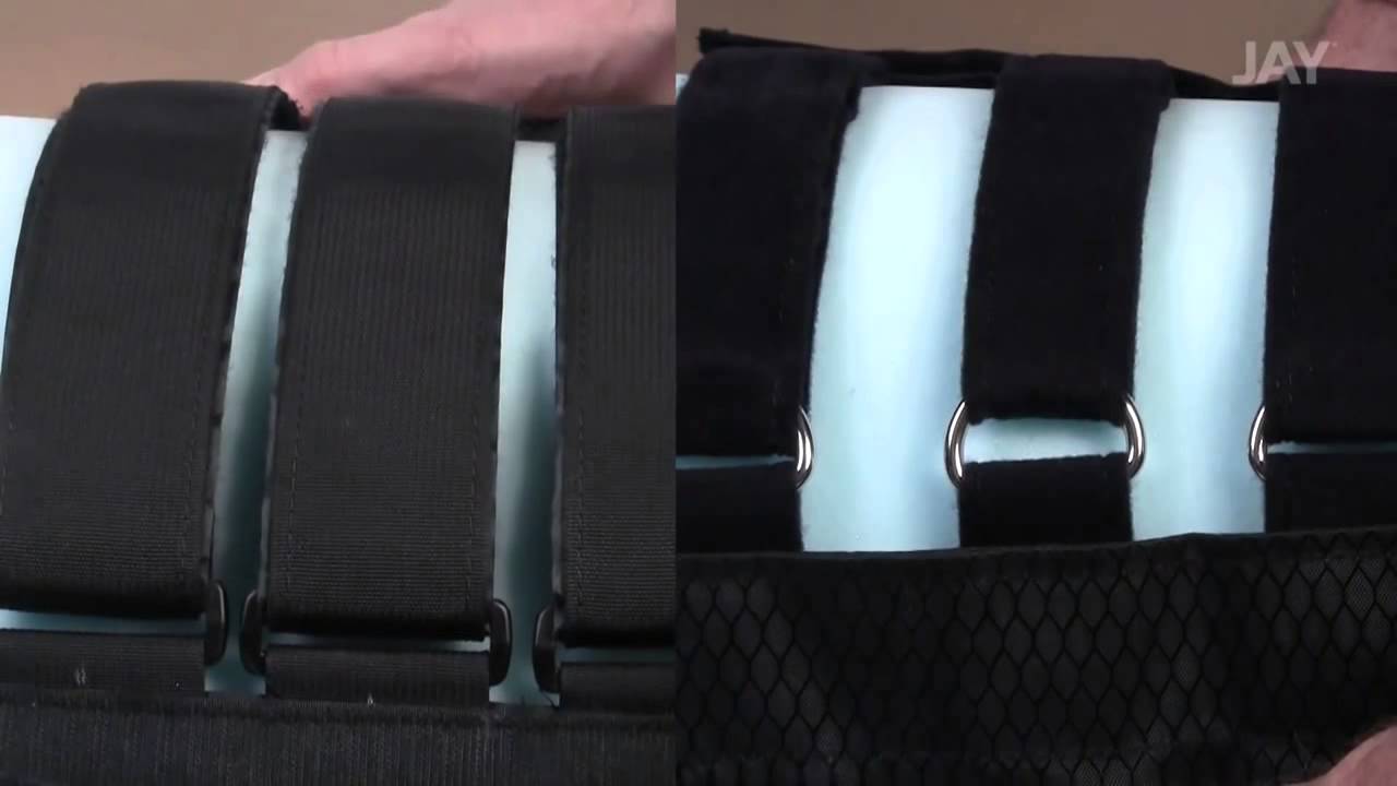 JAY Go Backrest: Wide Strap Advantage - YouTube