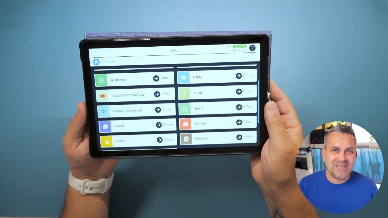 Lylu - Das perfekte Tablet für Senioren - YouTube