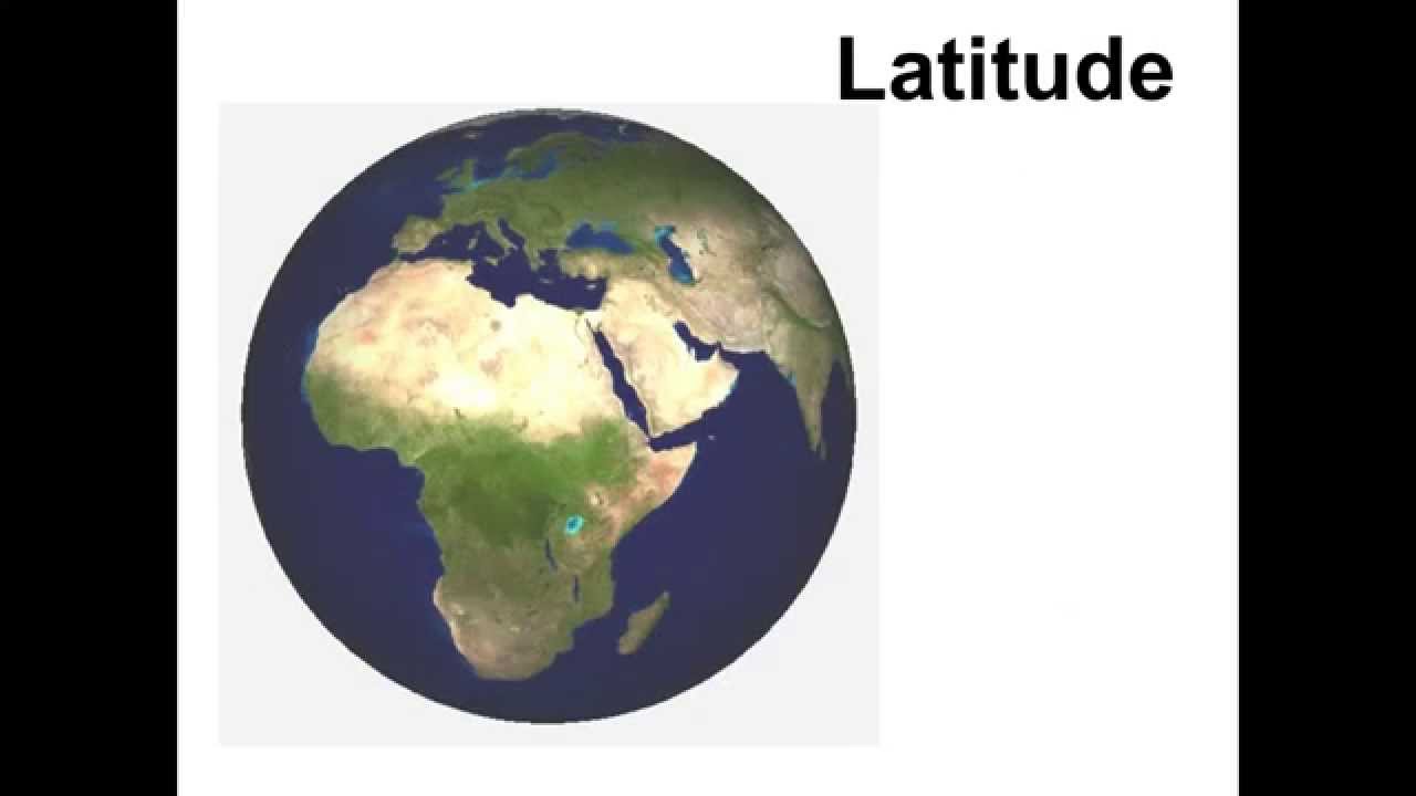Latitude and Longitude - YouTube