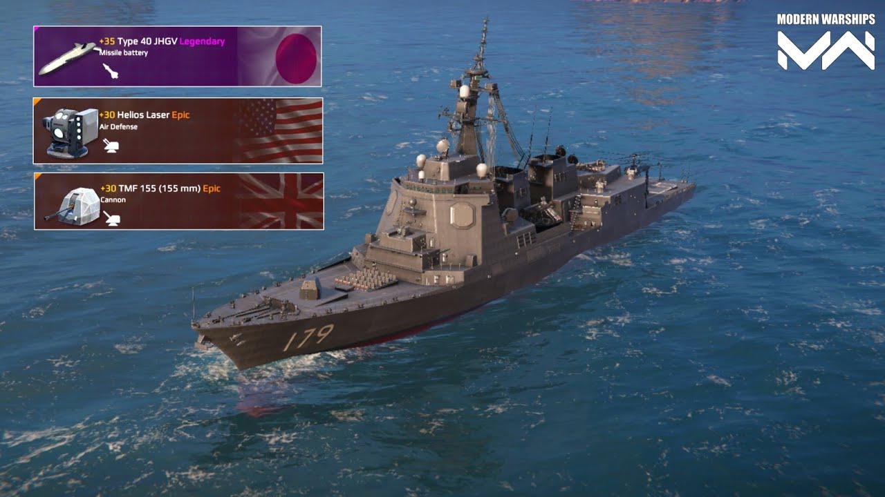 JS Maya - DDG-179 - Good Ship For Online Matches - Modern Warships ...