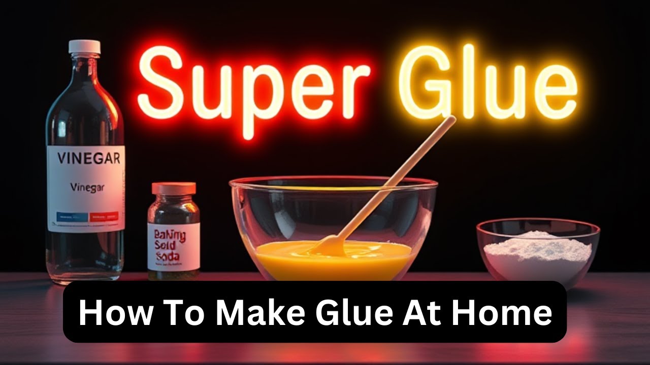 DIY Super Glue: How To Make It at Home in 2 Minutes Using Vinegar - YouTube