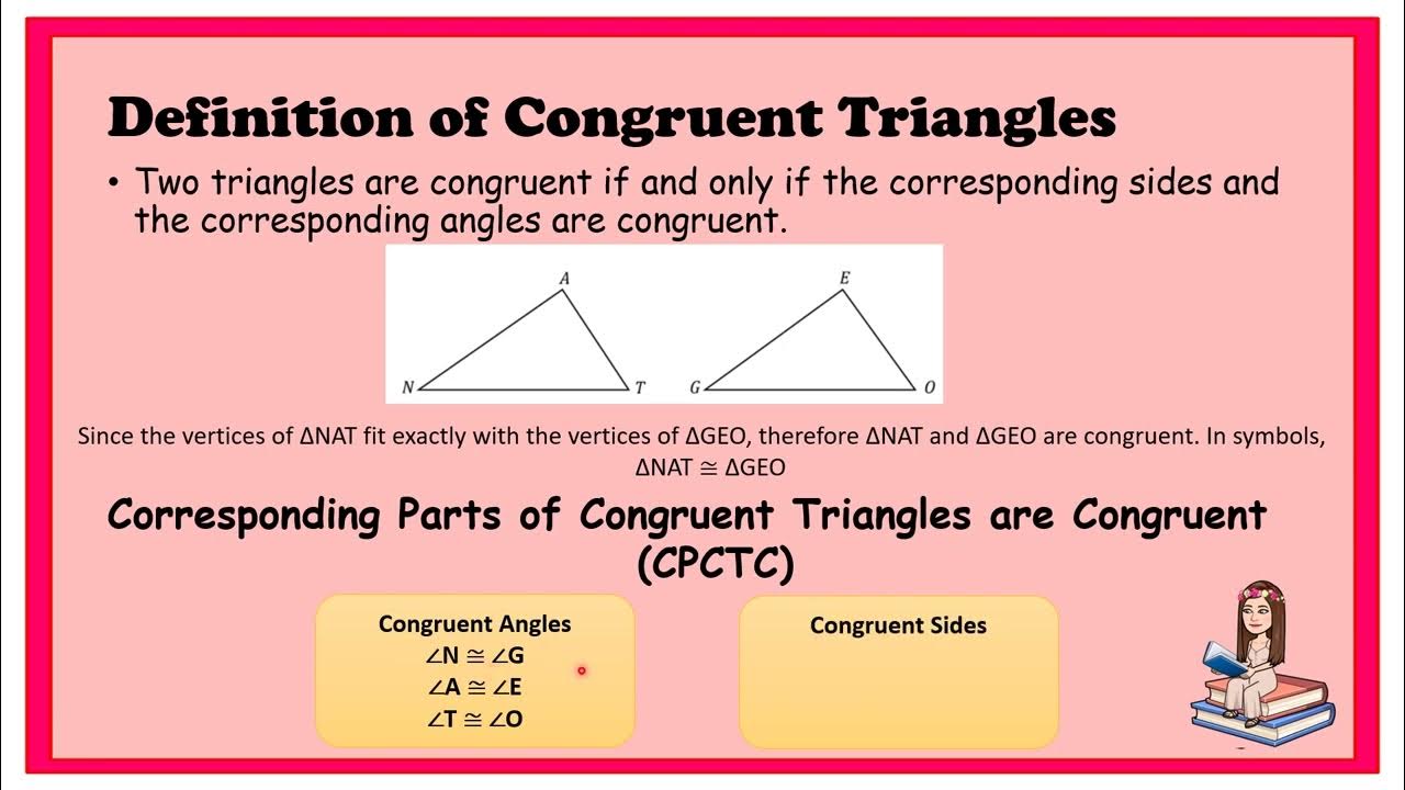 Illustrating Triangle Congruence and Triangle Congruence Postulates ...