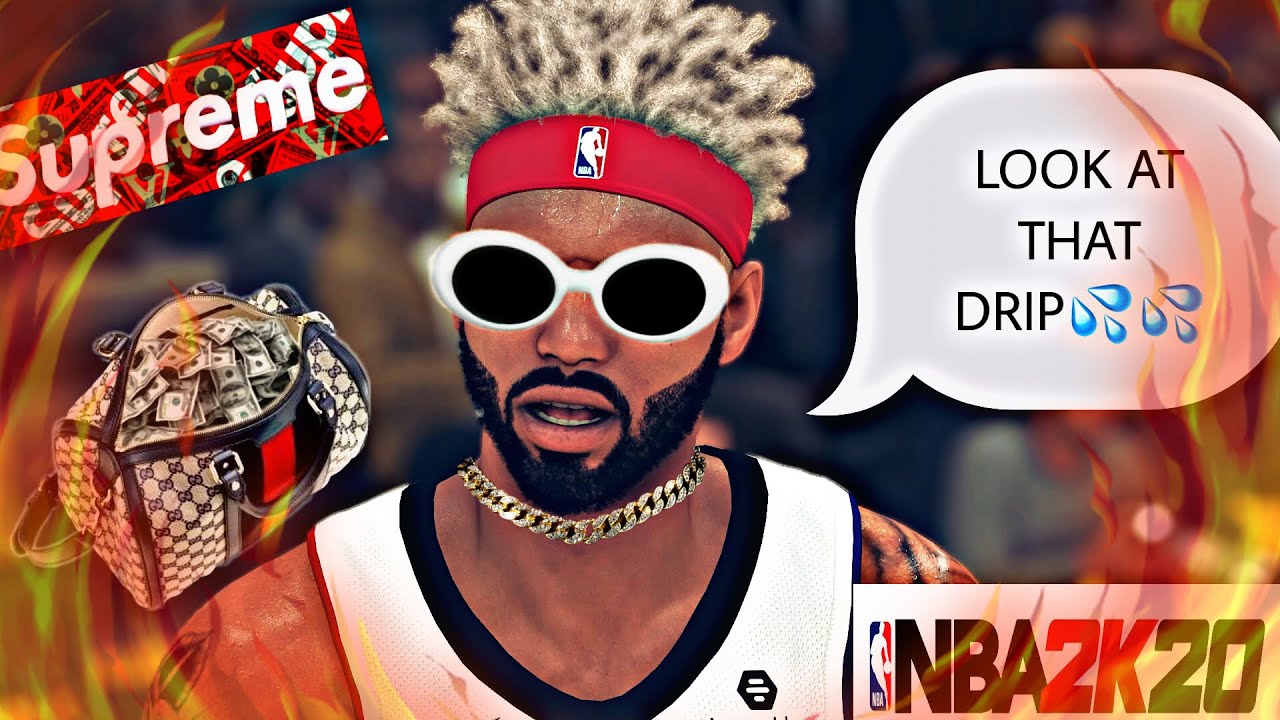 MOST DRIPPY OUTFITS IN NBA 2K20. LOOK LIKE A DEMIGOD🔥💦 - YouTube