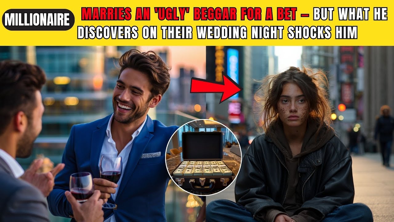 Millionaire Marries an 'Ugly' Beggar for a Bet — But What He Discovers ...