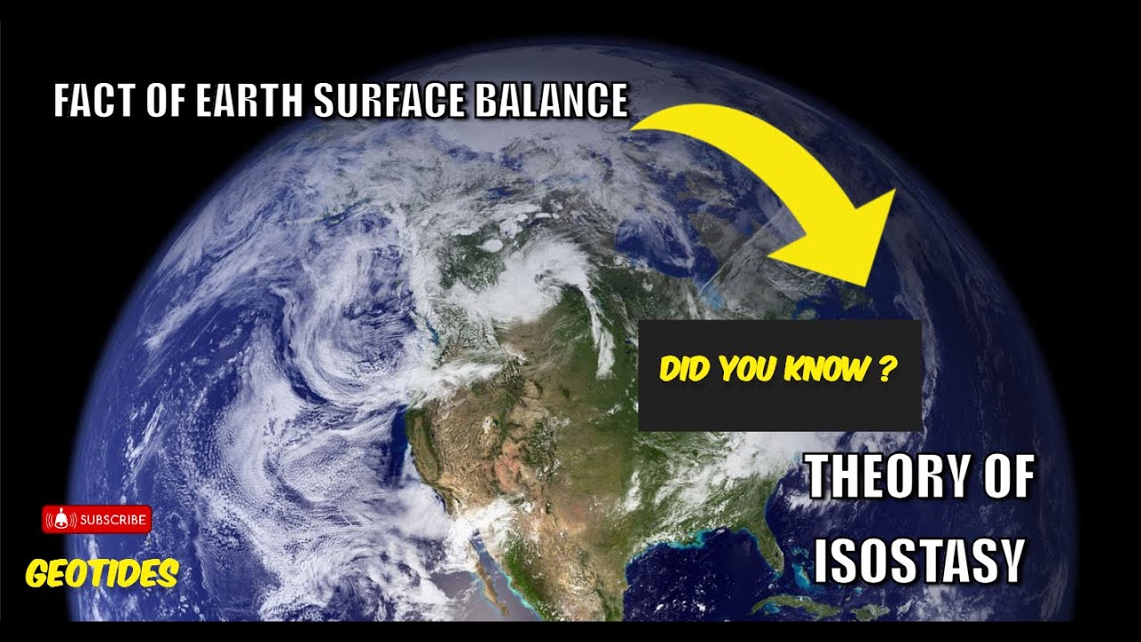 Theory Of Isostasy, A State Of Earth Balance - YouTube
