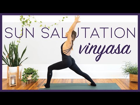 30 Min. Ganzkörper-Sonnengruß Vinyasa Flow I The Journey Junkie