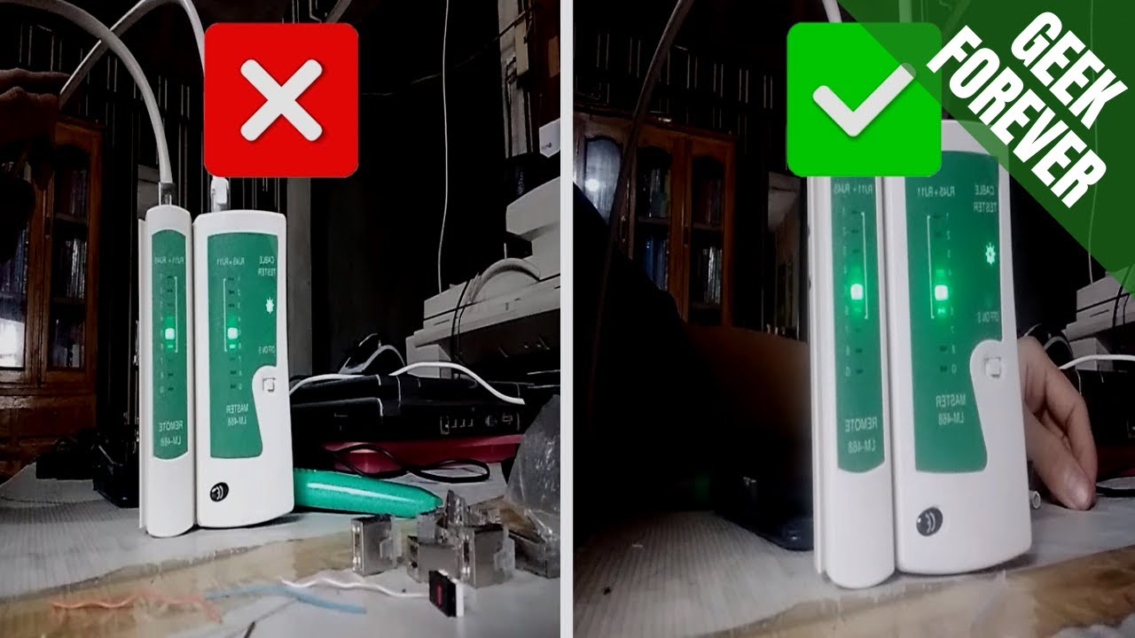 🌏Network LAN Cable Tester - YouTube