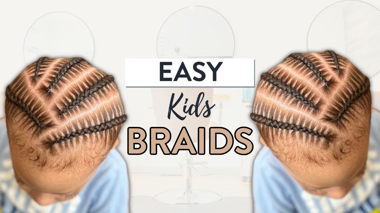 Looking For An EASY Braid Style for Kids?? | Try This | Stitch Braids ...