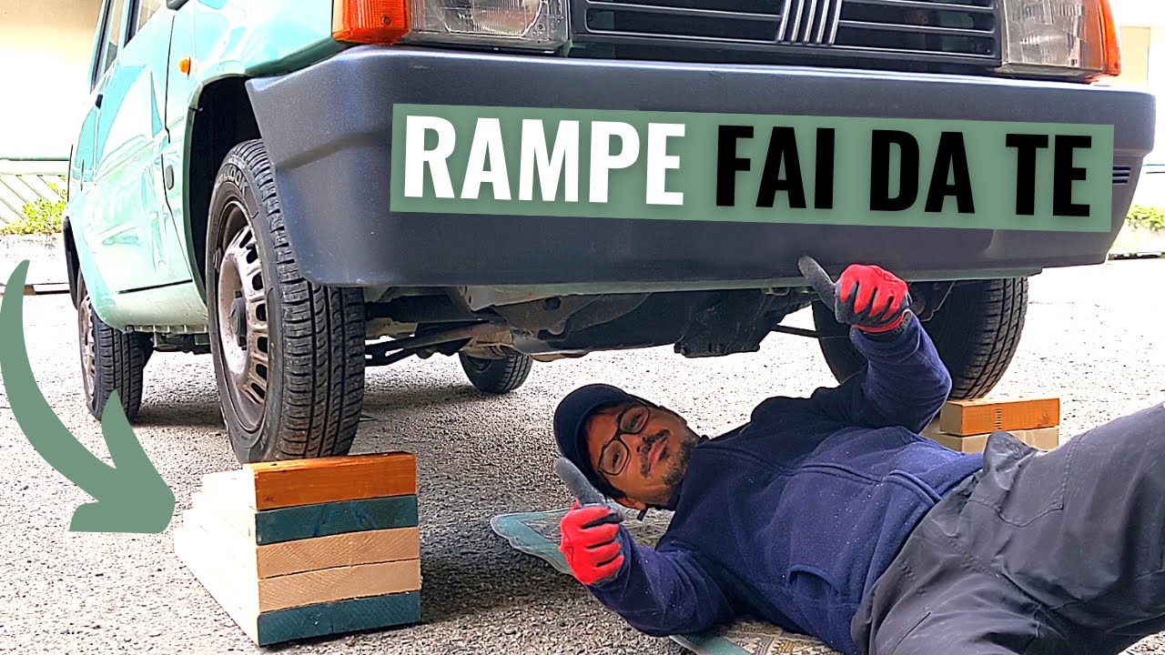 Rampe per manutenzione auto | Fai da te - YouTube