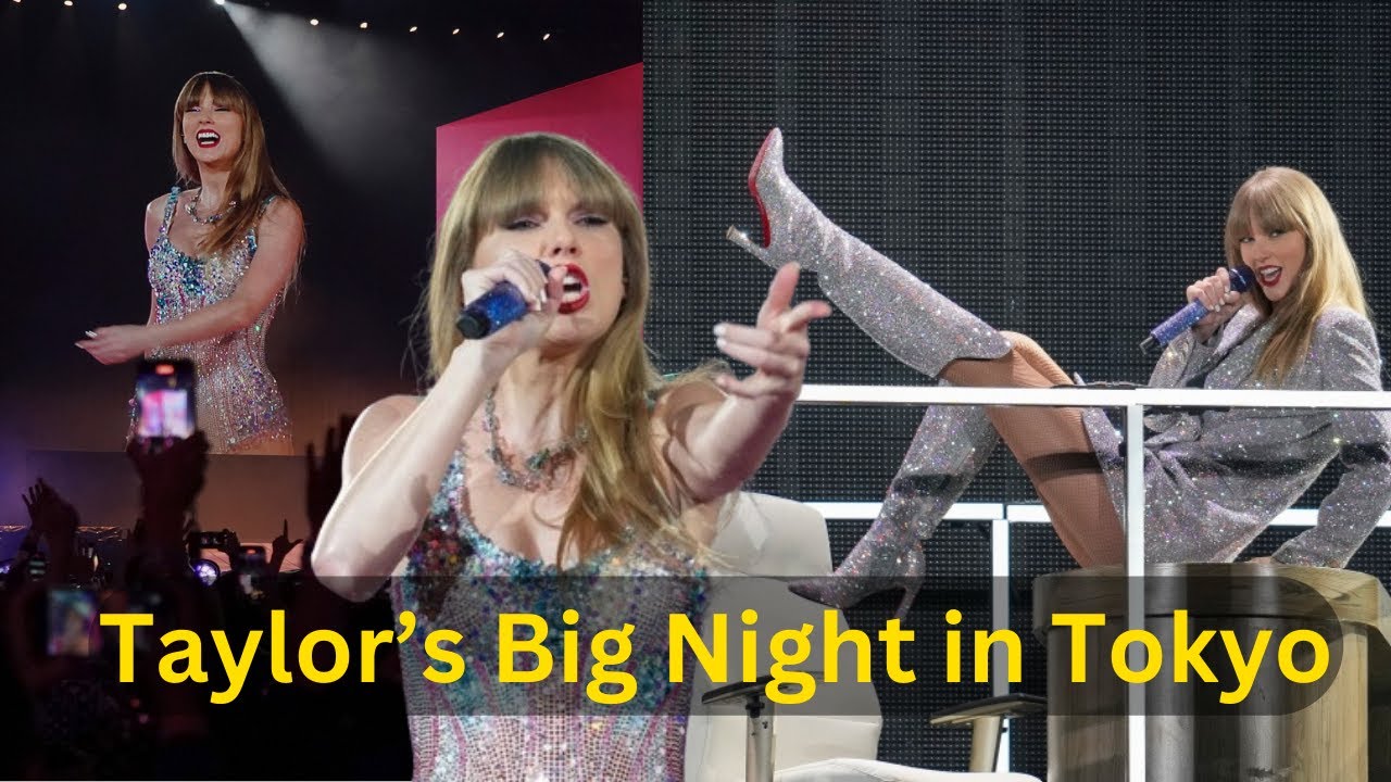 Taylor Swift crazy moments during her show in Tokyo Dome - YouTube