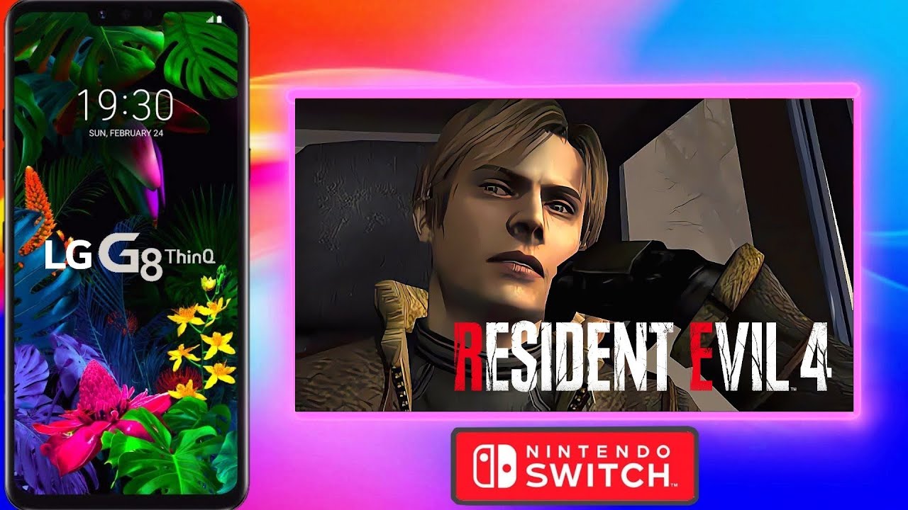 SKYLINE EDGE V27 RESIDENT EVIL 4 HD NINTENDO SWITCH Android 11 LG G8 ...