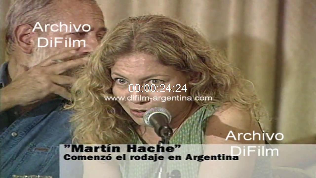Adolfo Aristarian anuncia el rodaje de la pelicula Martin Hache 1996 ...