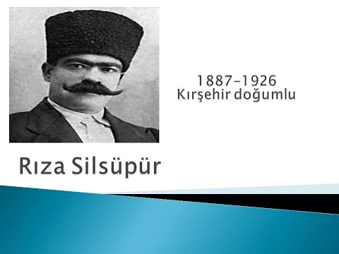 Yakın Tarih ( Rıza  Bey'in -Silsüpür- Hayatı )