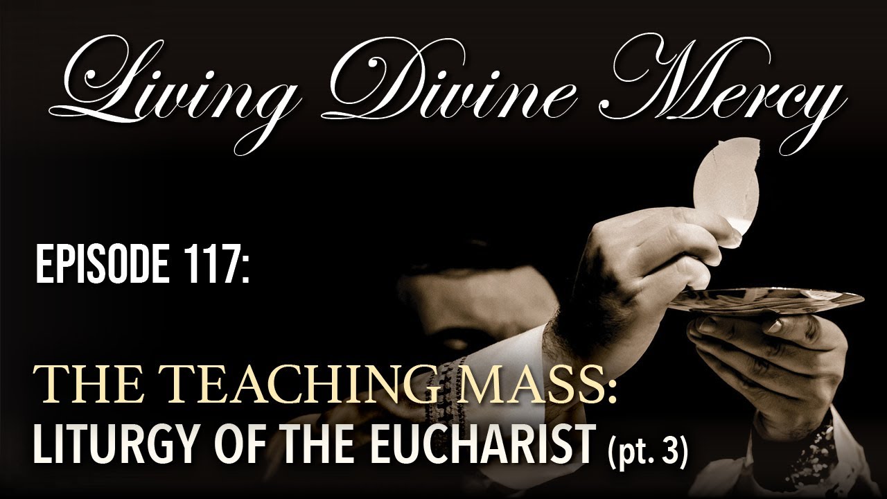 The Teaching Mass, Part 3 - Living Divine Mercy TV Show (EWTN) Ep.117 ...