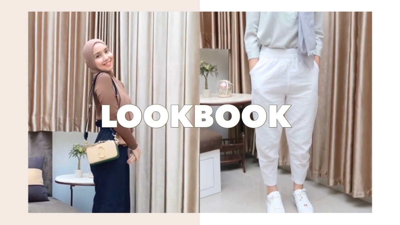 CASUAL HIJAB OUTFIT | MINIMALIST HIJAB LOOKBOOK - YouTube