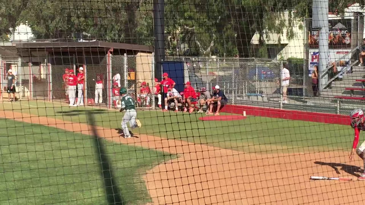 Single in high school game Olin Snakenborg Freshman year 2022 - YouTube