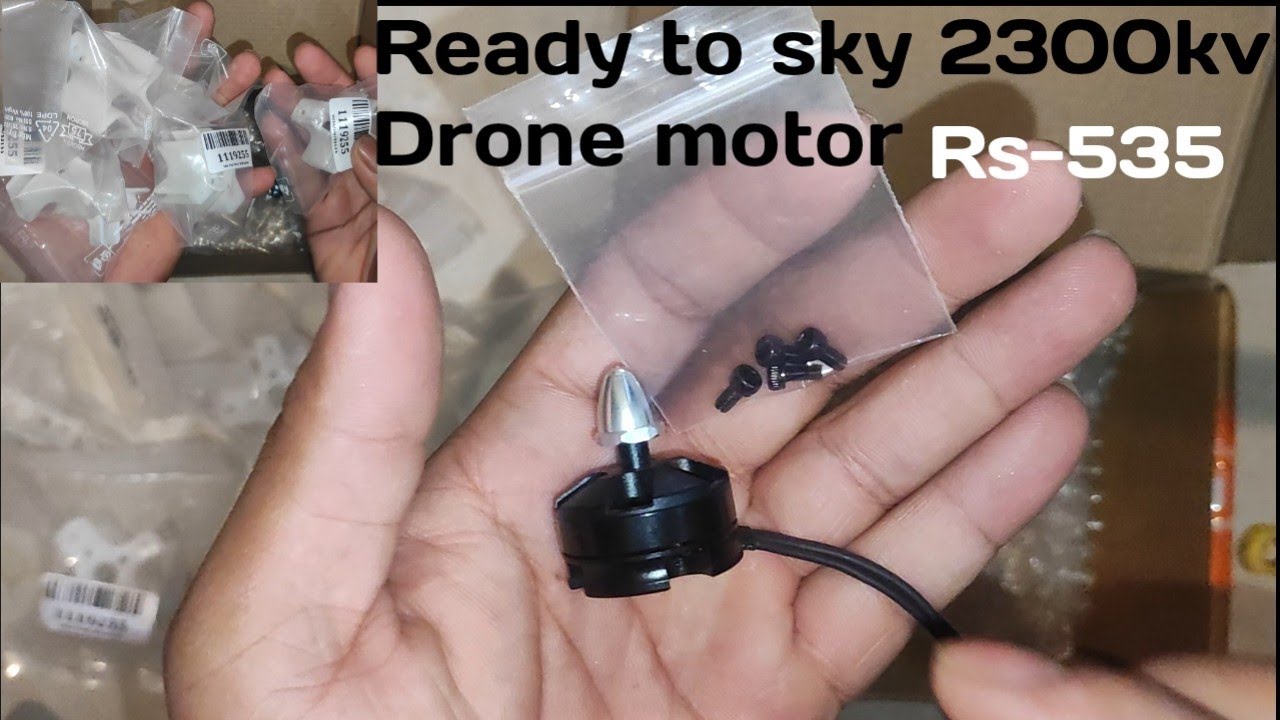Unboxing Bldc motor, Ellen key, motor mount and charging module - YouTube