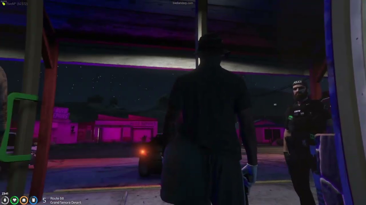 GTA Badlands RP Hostage to a bank robbery! - YouTube