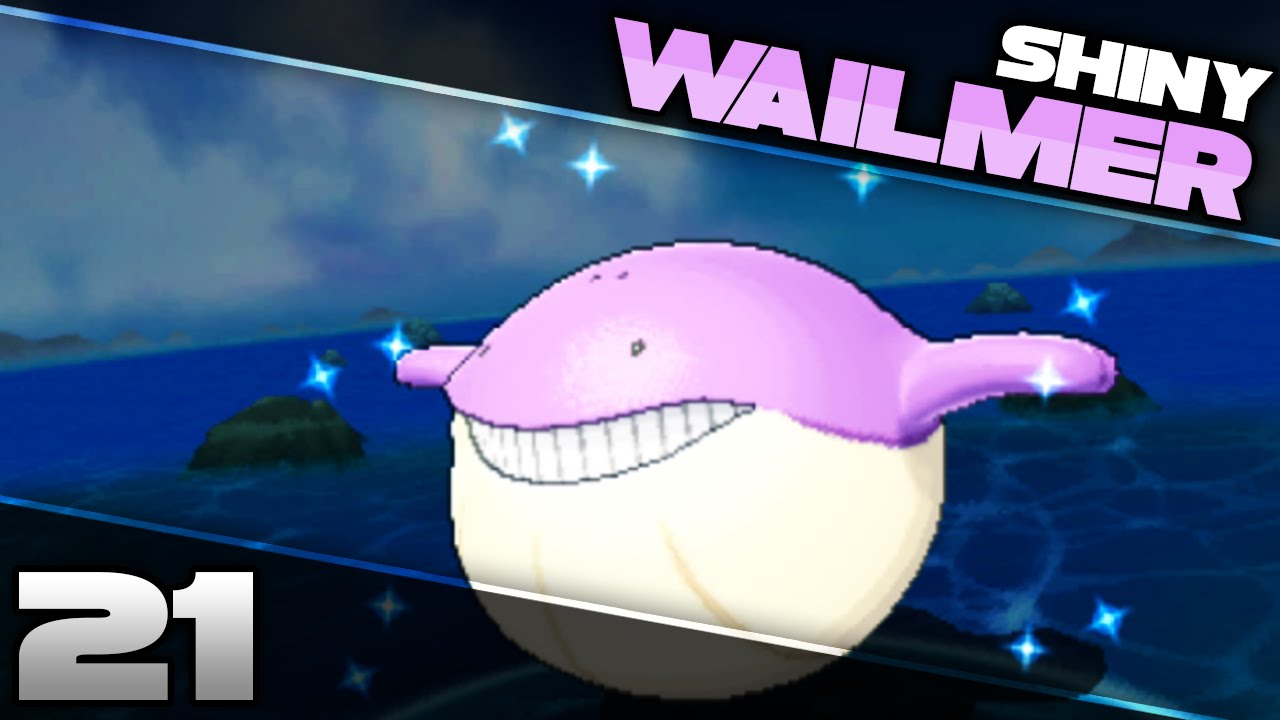 SHINY WAILMER! Shiny Hunting LIVE #21 | 58 ENCOUNTERS | Pokemon Omega ...