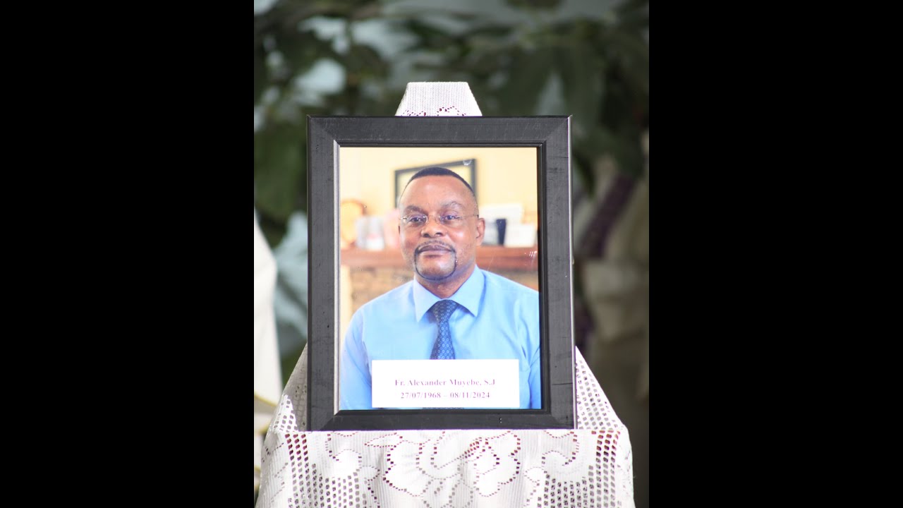 Burial of Fr. Alex Muyebe S.J. - YouTube