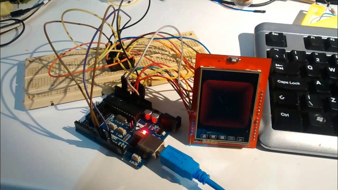 Arduino Paralel display using SPI interface! - YouTube