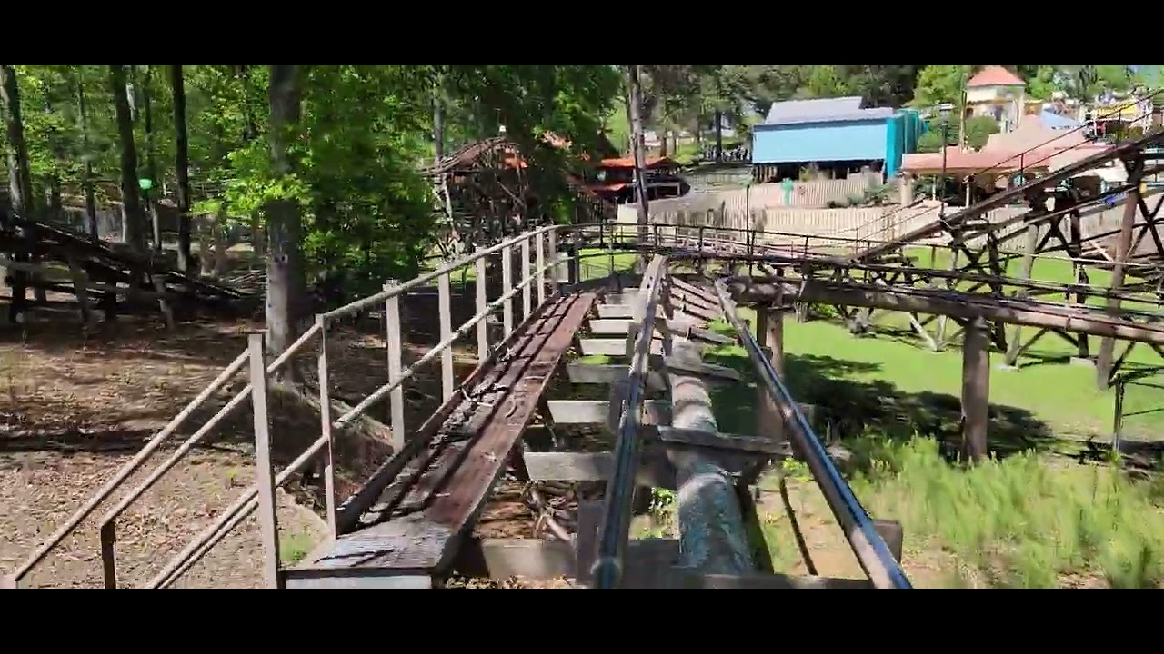 Dahlonega Mine Train - Six Flags Over Georgia - YouTube