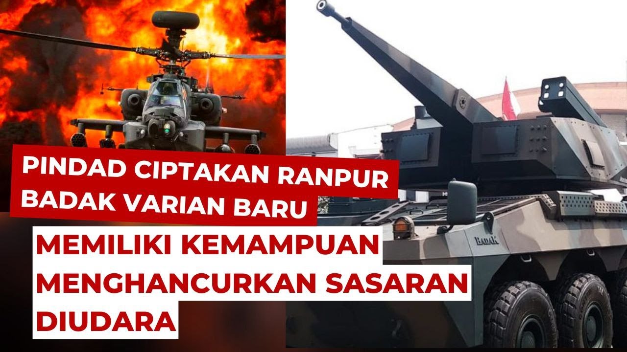 🔴 TEROBOSAN BARU! RANPUR BADAK 6X6 PINDAD KINI DILENGKAPI SISTEM HANUD ...