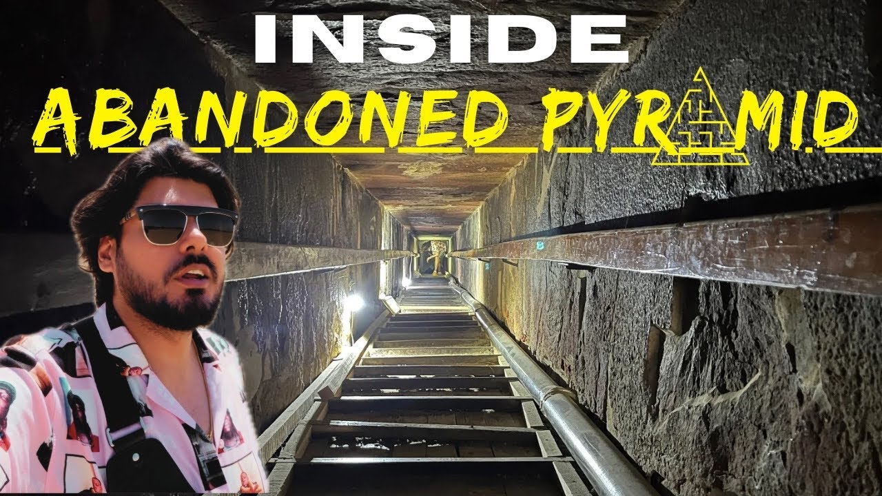Found a LOST & ABANDONED Pyramid in EGYPT | Went Inside - YouTube