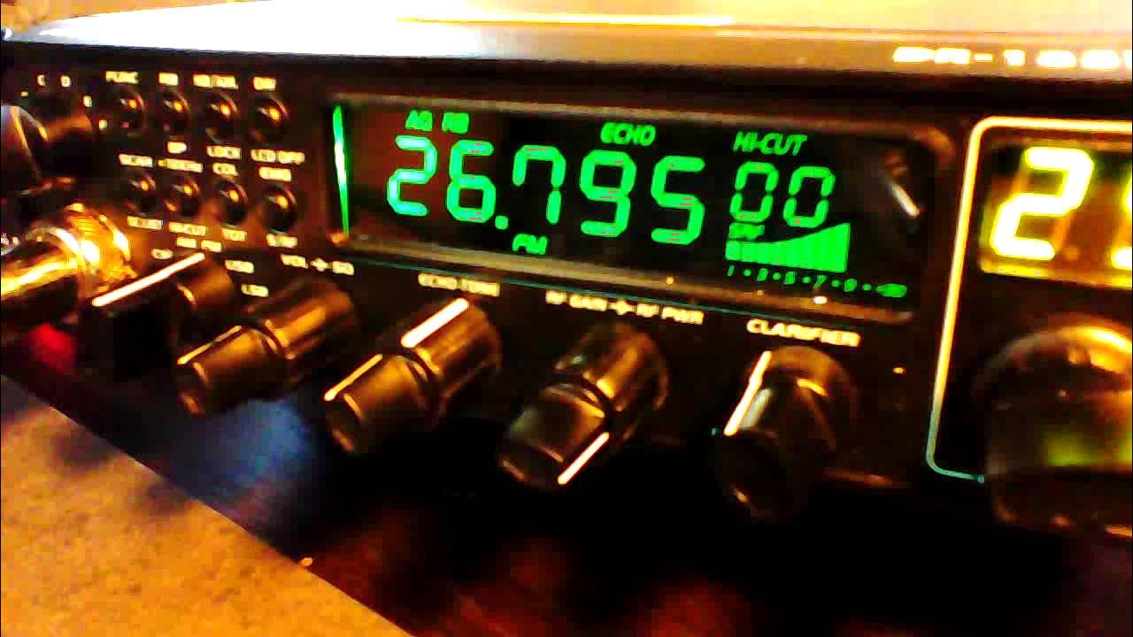 CB radio Alinco dr 135 dx odsłuch FM Olkusz, Myszków Podzamcze - YouTube