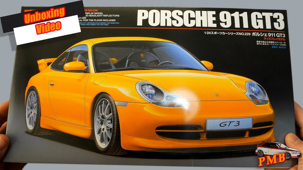 Unboxing video ~Tamiya Porsche 911 GT3 / #unboxingvideo - YouTube