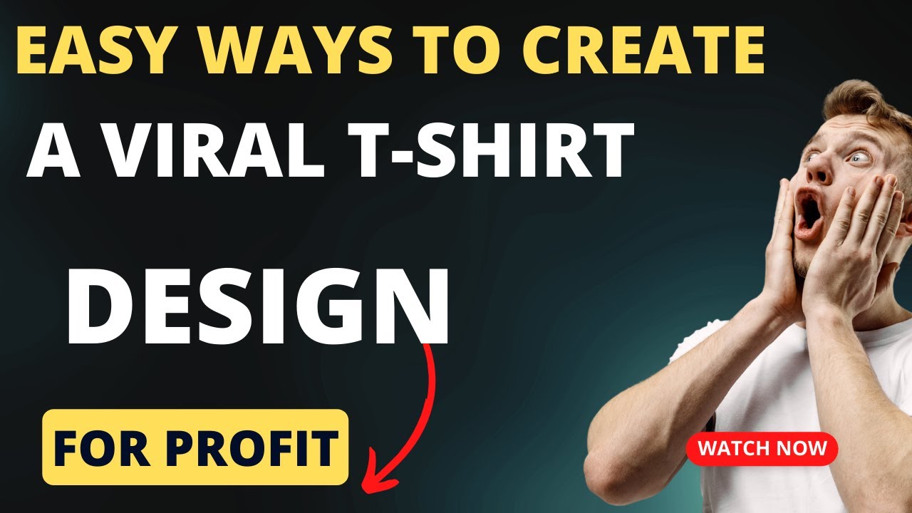 Easy Ways to Create a Viral T Shirt Design for Profit | Proven ...